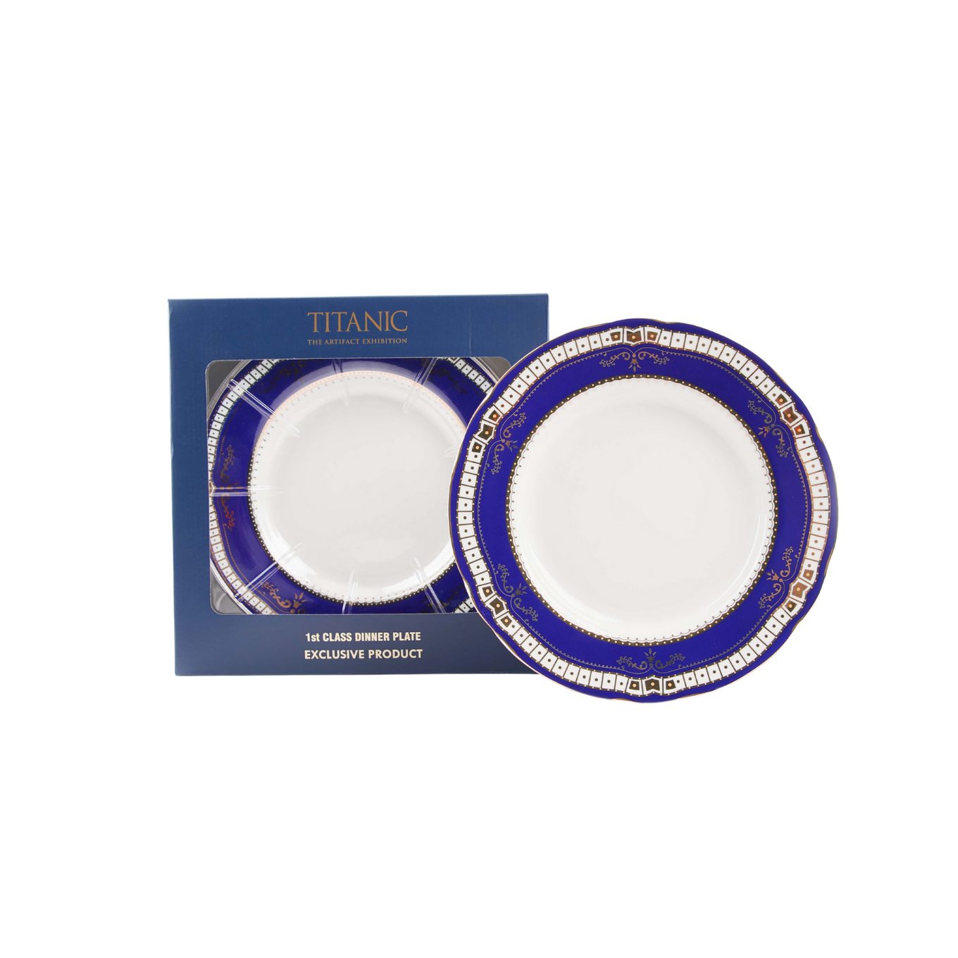 Replica First Class Dinner Plate – RMS Titanic Inc.