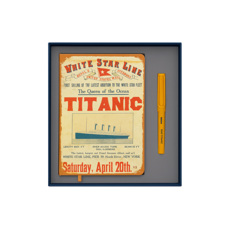 Titanic Newspaper Journal & Pen Set – RMS Titanic Inc.