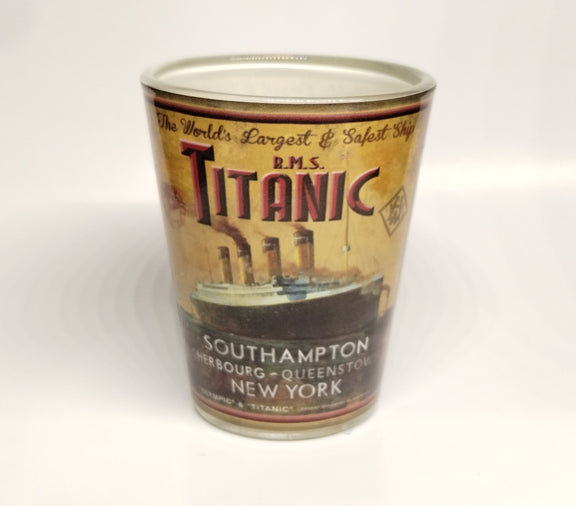 Nautical Nostalgia Shot Glass – RMS Titanic Inc.